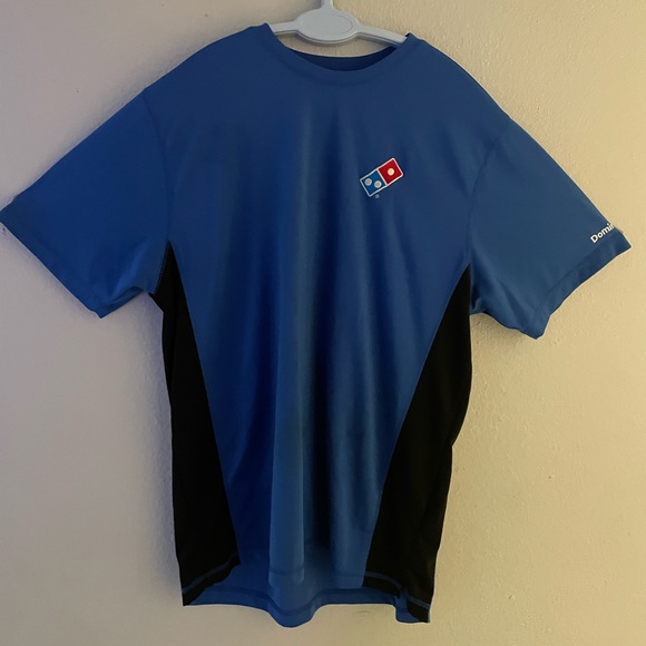 Source Unknown | Shirts | Mens Dominos Pizza Employee Work Uniform ...